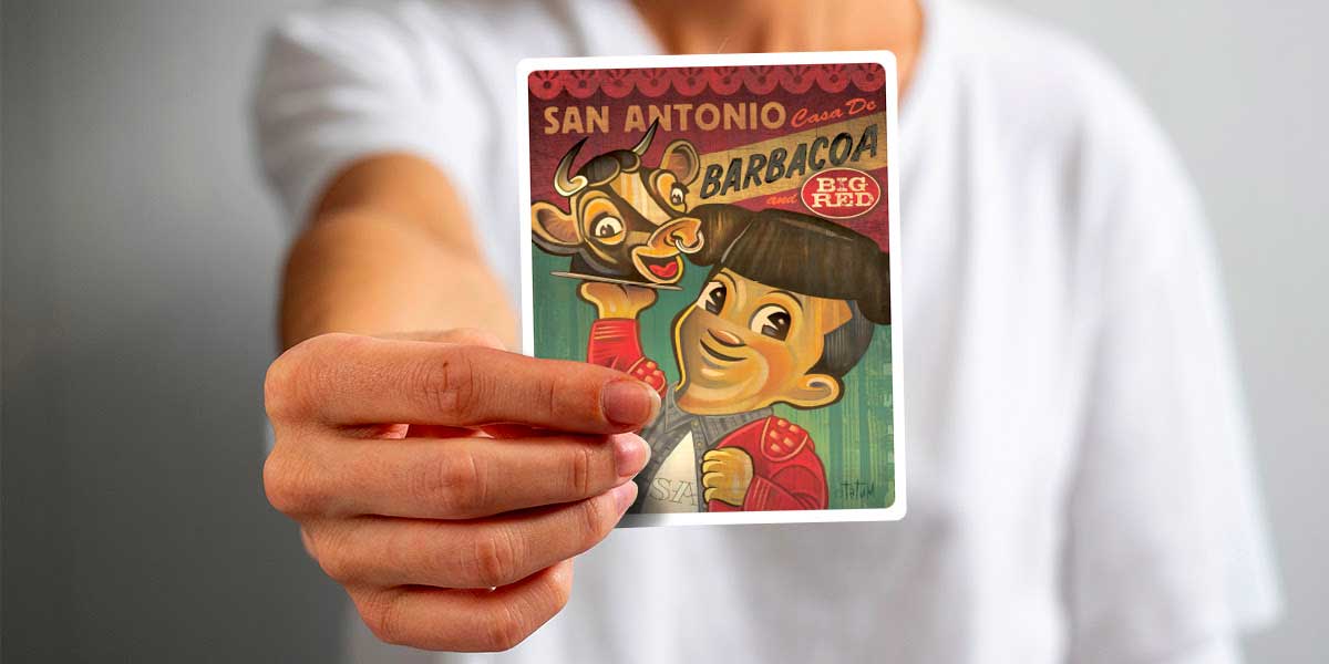 Custom Stickers and Magnets | Geo Galleries